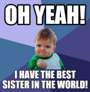 30 Funny Sister Memes for Classic Sibling Amusements – SheIdeas