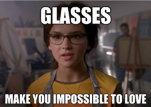 20 Comic Girls with Glasses Memes to Make You LOL – SheIdeas