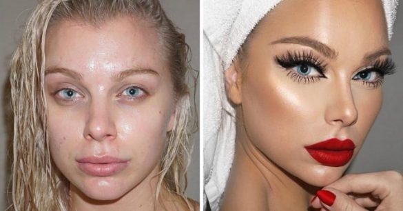 Dramatic Makeup Transformations: 31 Before and After Looks – SheIdeas