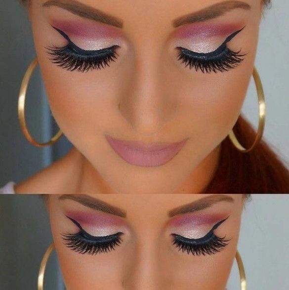 45 Pink Eye Makeup Looks to Make You Feel Dolled Up – SheIdeas